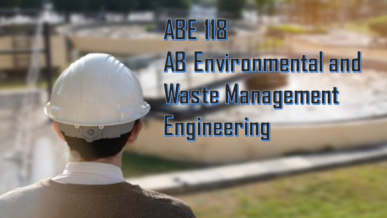 Summary of AB Environmental and Waste Management Engineering (2nd ...